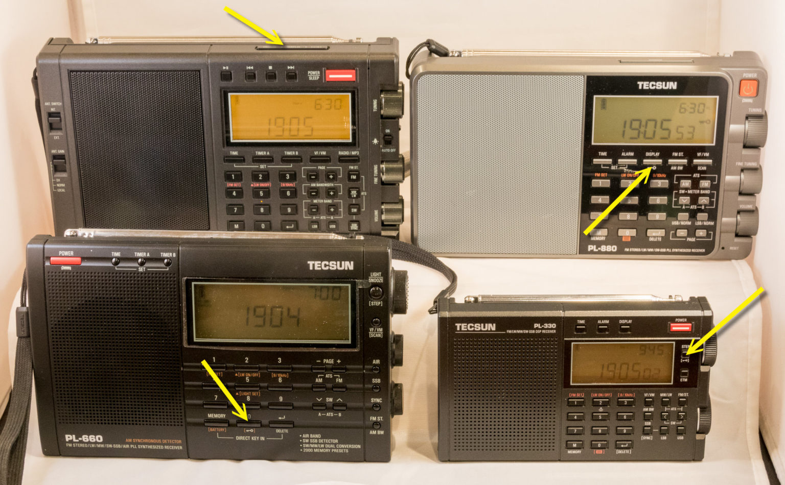 Tecsun PL-ease: Comparing the PL-330, PL-660, PL-880 and PL-990 ...